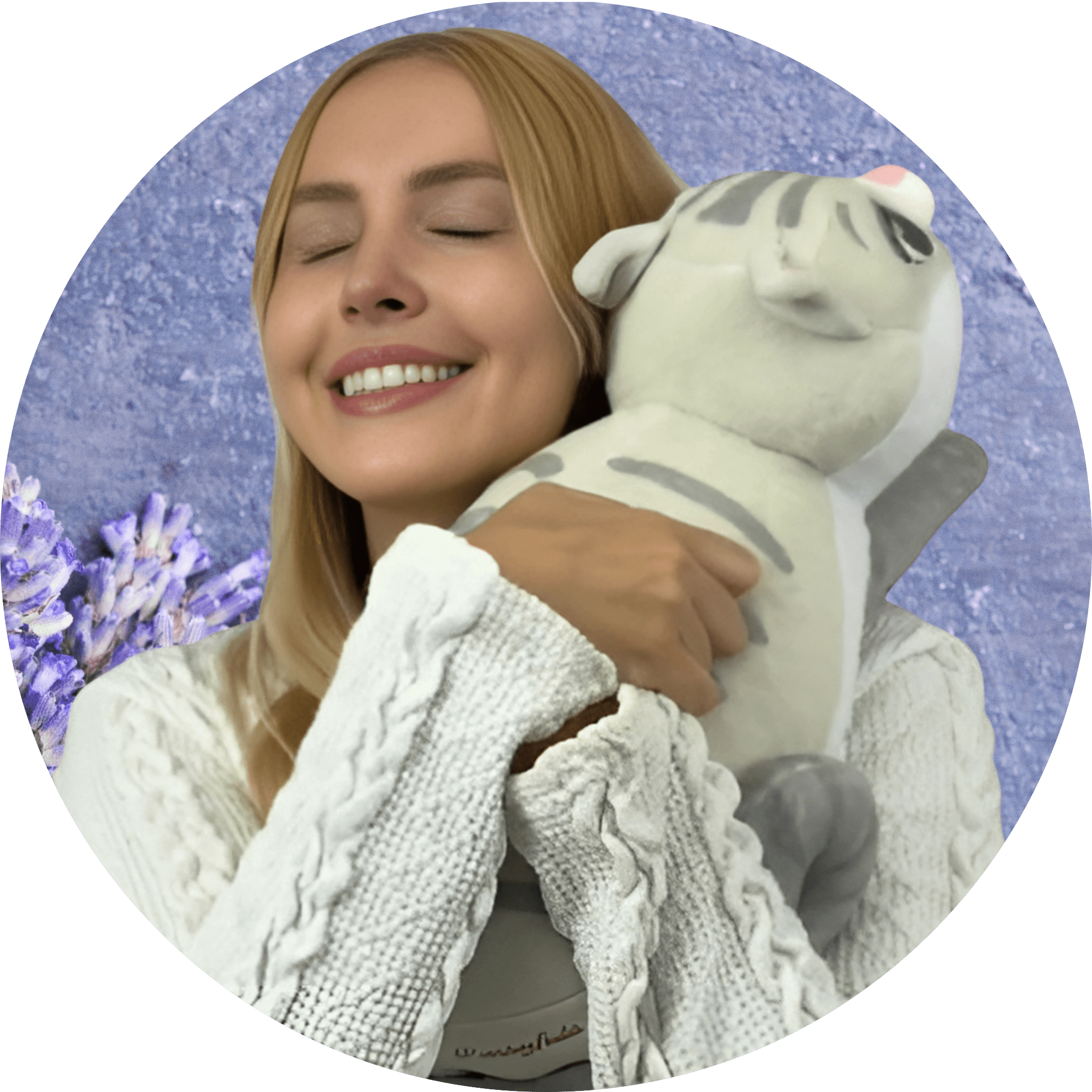 Purring Plush Cat | Stress Relief & Comfort By Purryfuls