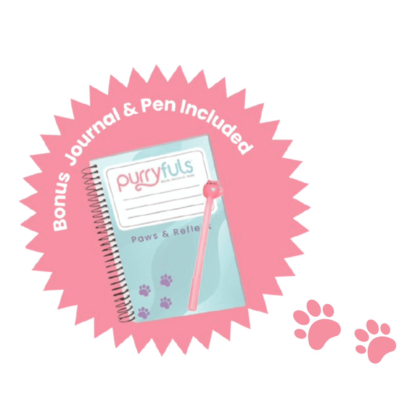 Purring Plush Cat | Stress Relief & Comfort By Purryfuls